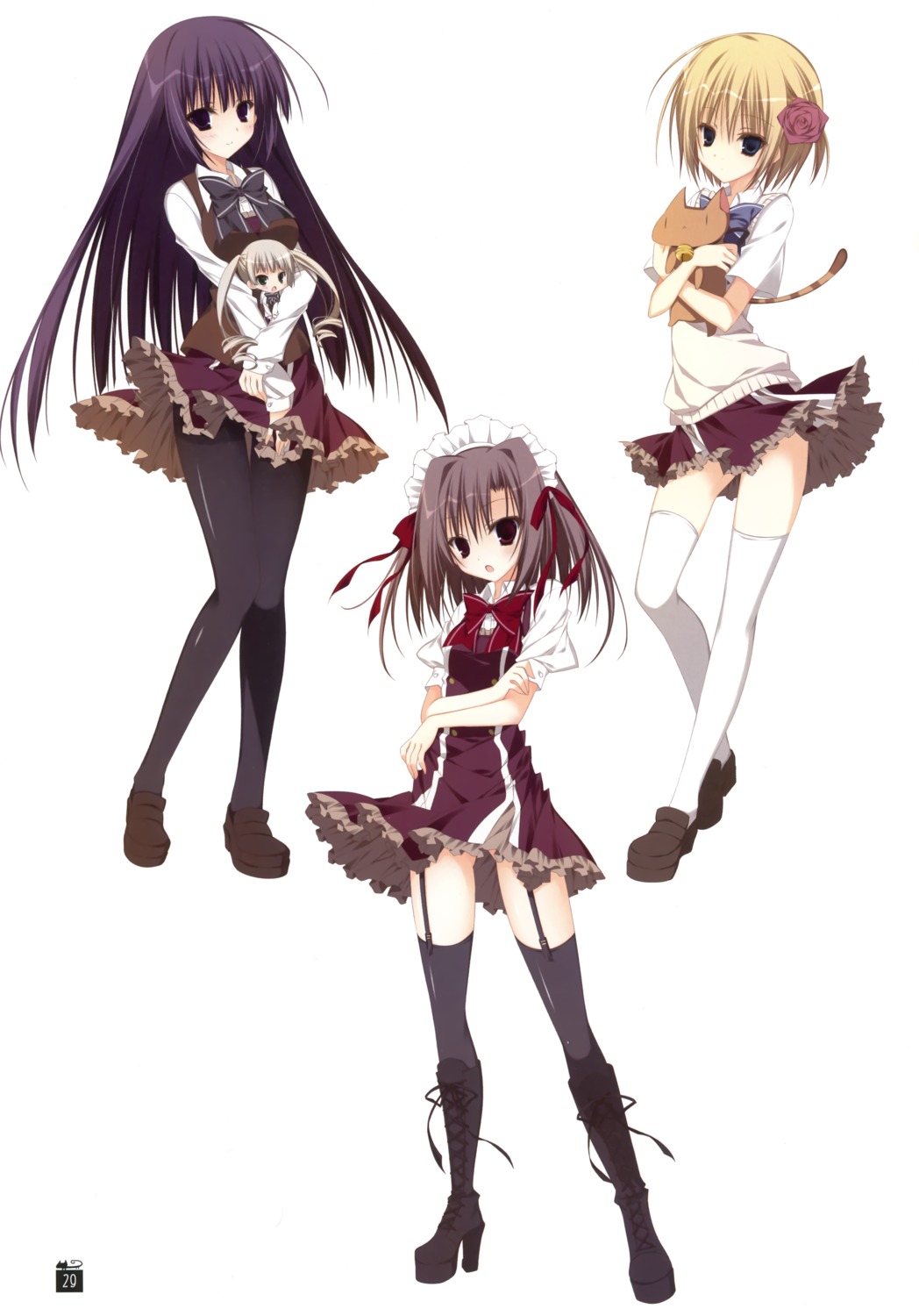 inugami kira ebiten hiromatsu rikei iseda yuka neko-sensei ooba hasumi todayama izumiko chibi ...